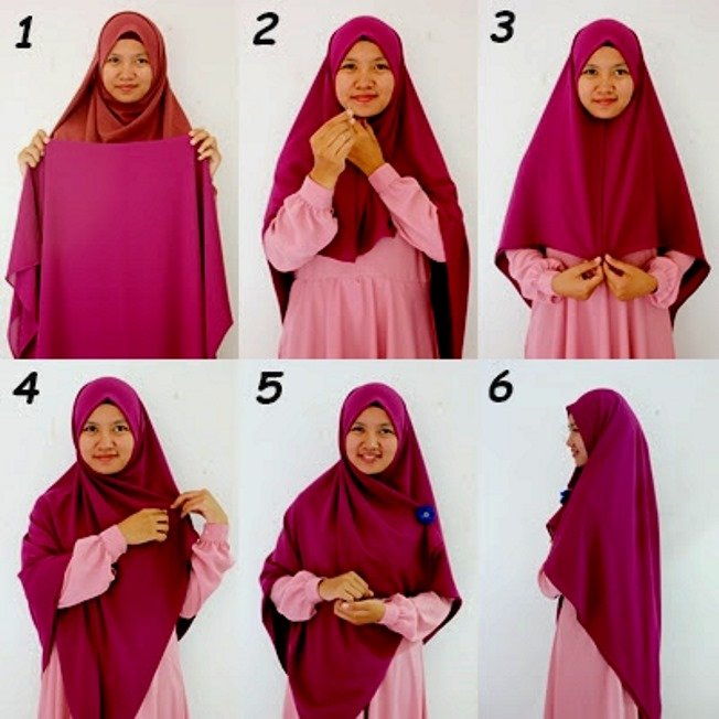Tutorial Hijab yang Menutupi Dada Tapi Tetap Modis - parasayu.net