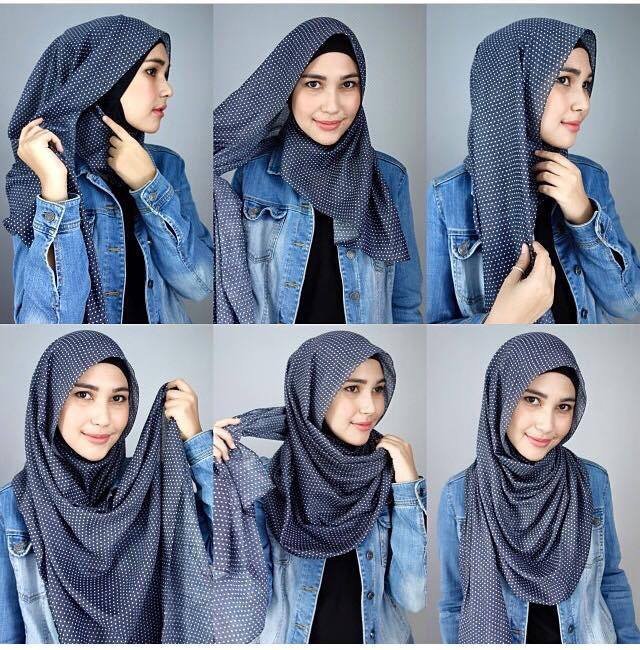 Langsung Bisa Praktek, Ini 5 Tutorial Hijab Simple - parasayu.net