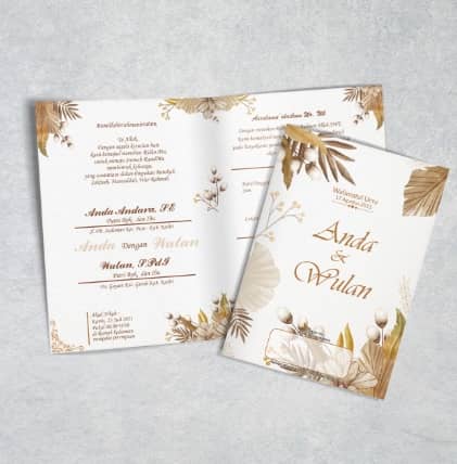 7 Jasa Pembuatan Undangan Pernikahan di Bandung - parasayu.net